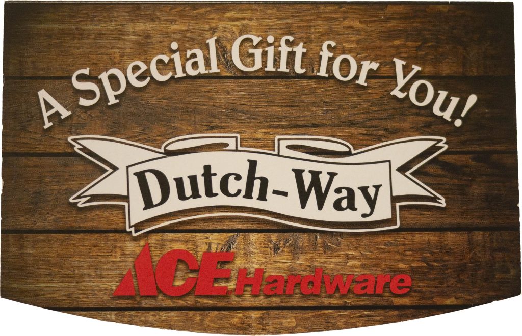 Hardware Gift Card | Dutch-Way Farm Market