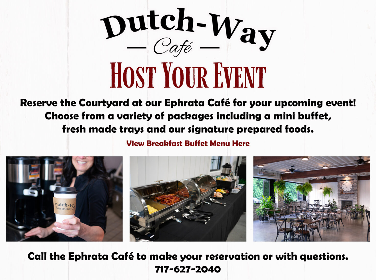Ephrata Cafe | Dutch-Way Farm Market